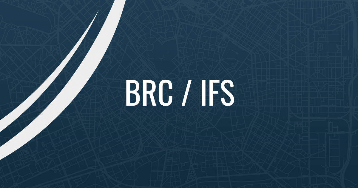 Certificazione BRS / IFS